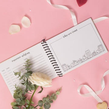 Special Book for Love Messages | Book of Us – Confetti Gifts