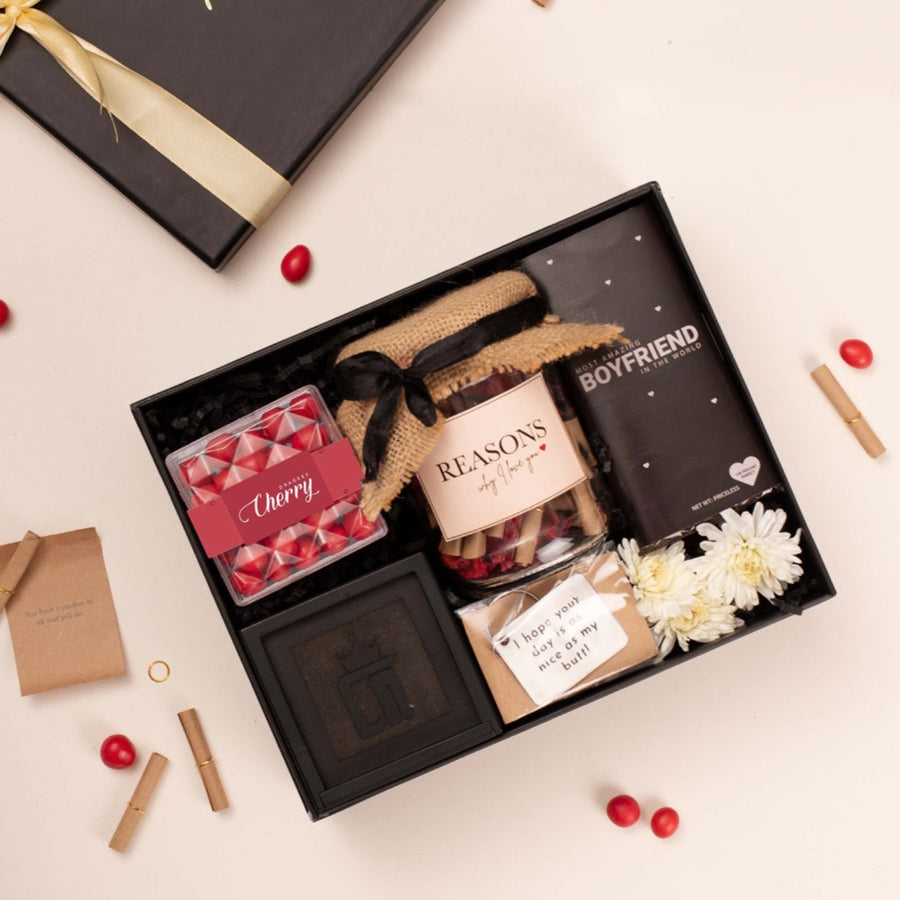 Gift Hampers For Boyfriend - Surprise Gifts For BF | Confetti Gifts